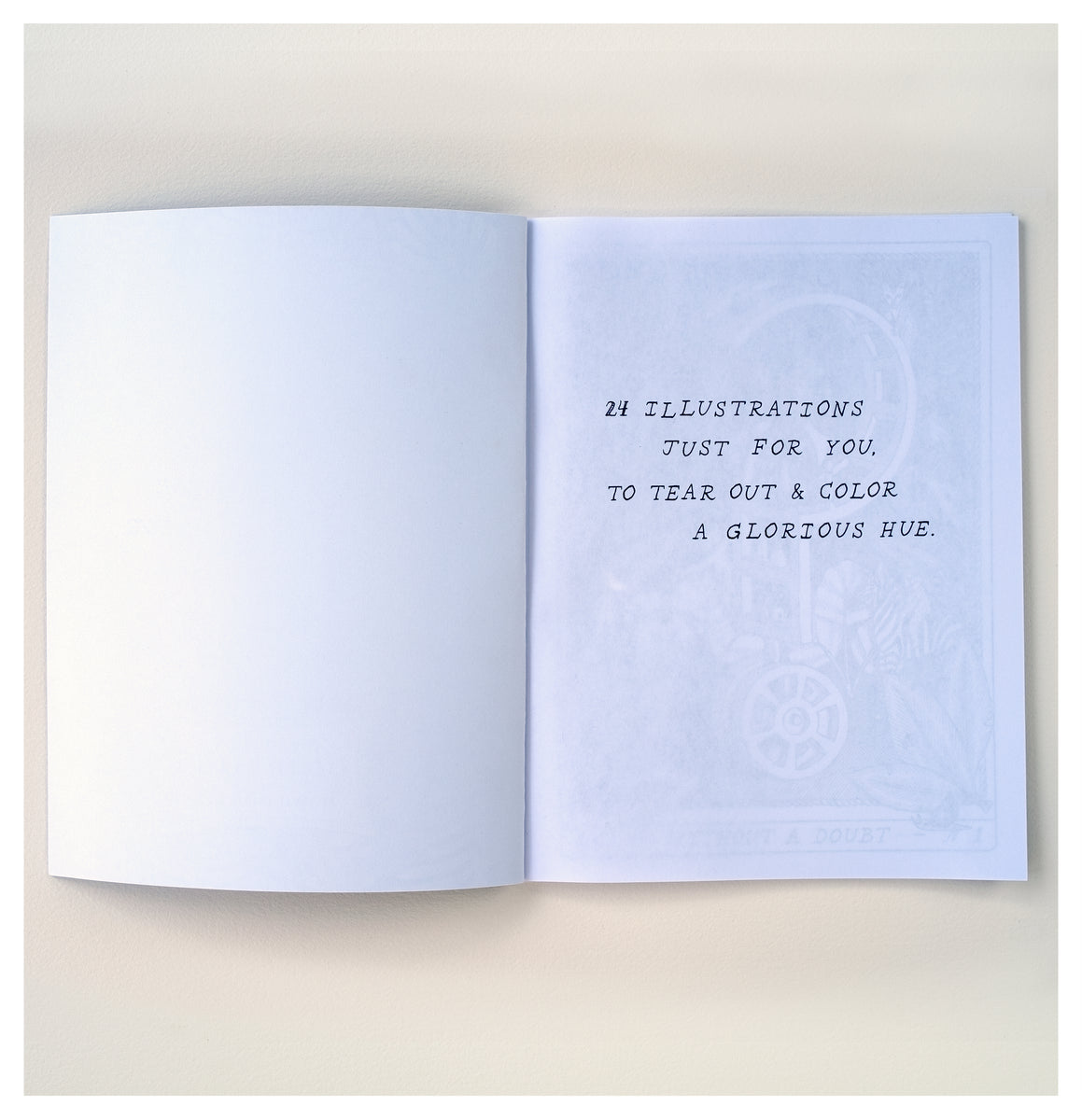 coloring book tear out